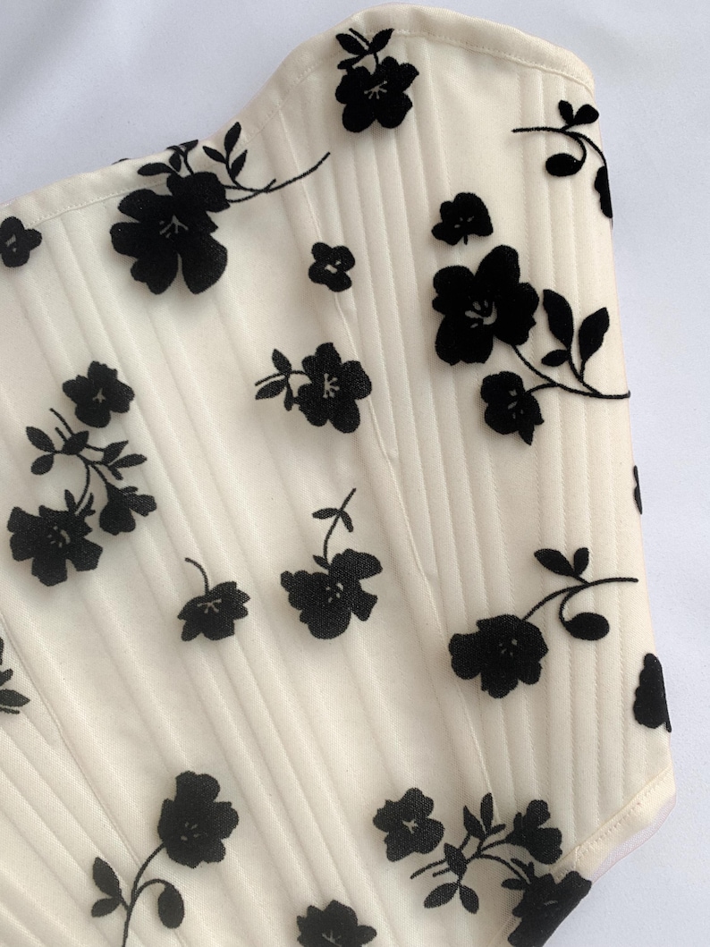 Fairy Tale Corset Custom Satin Basque Waist Top Elegant Vintage Corset ...