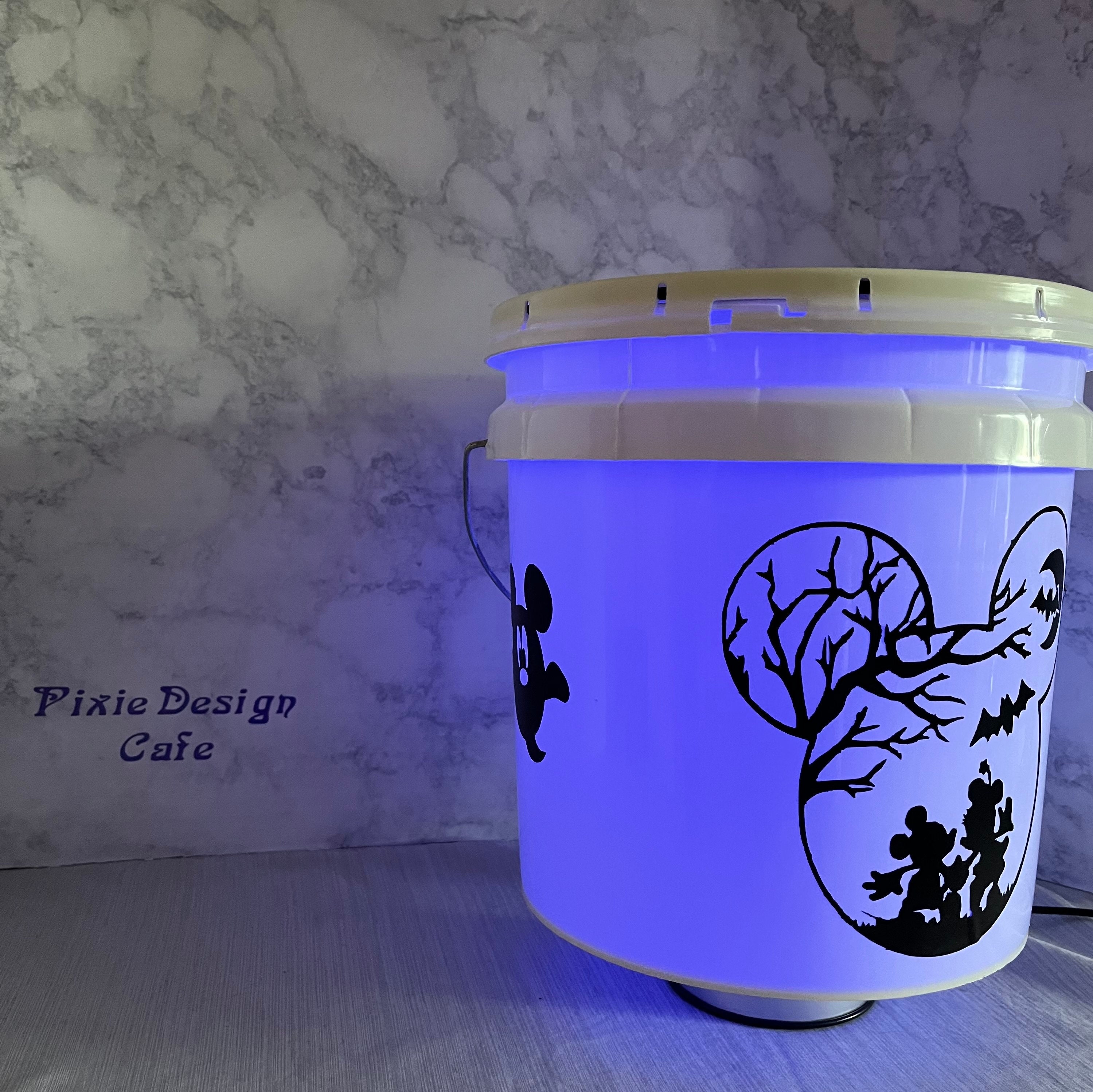 Halloween Decal & Light Kit for Camping Bucket - Etsy