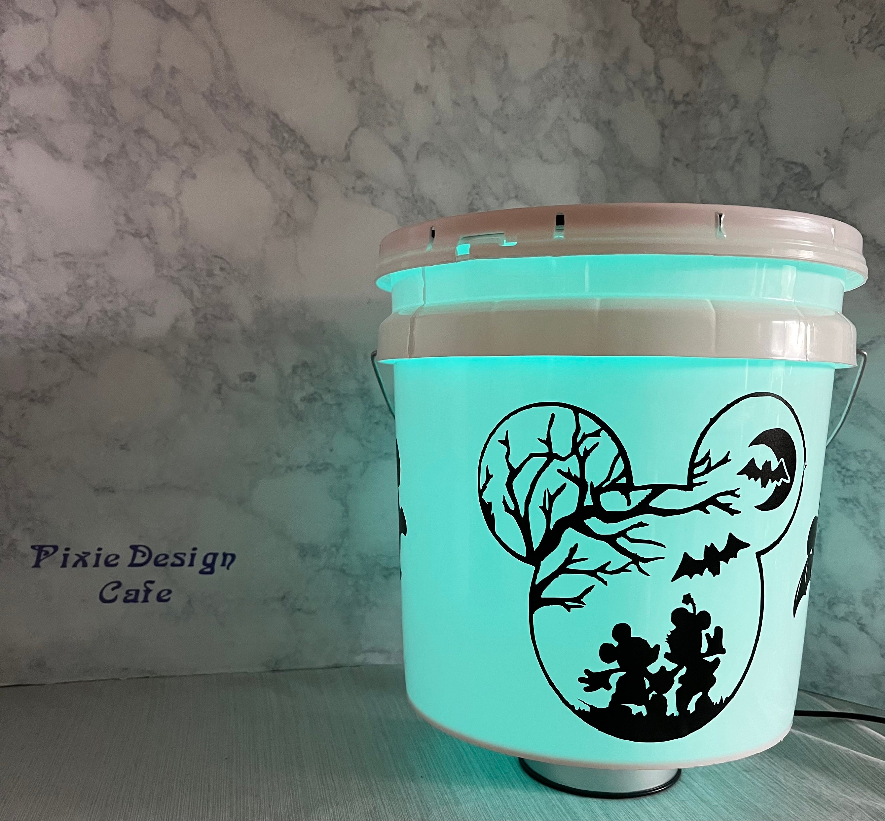 Halloween Decal & Light Kit for Camping Bucket - Etsy