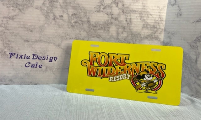 Fort Wilderness License Plate - Etsy