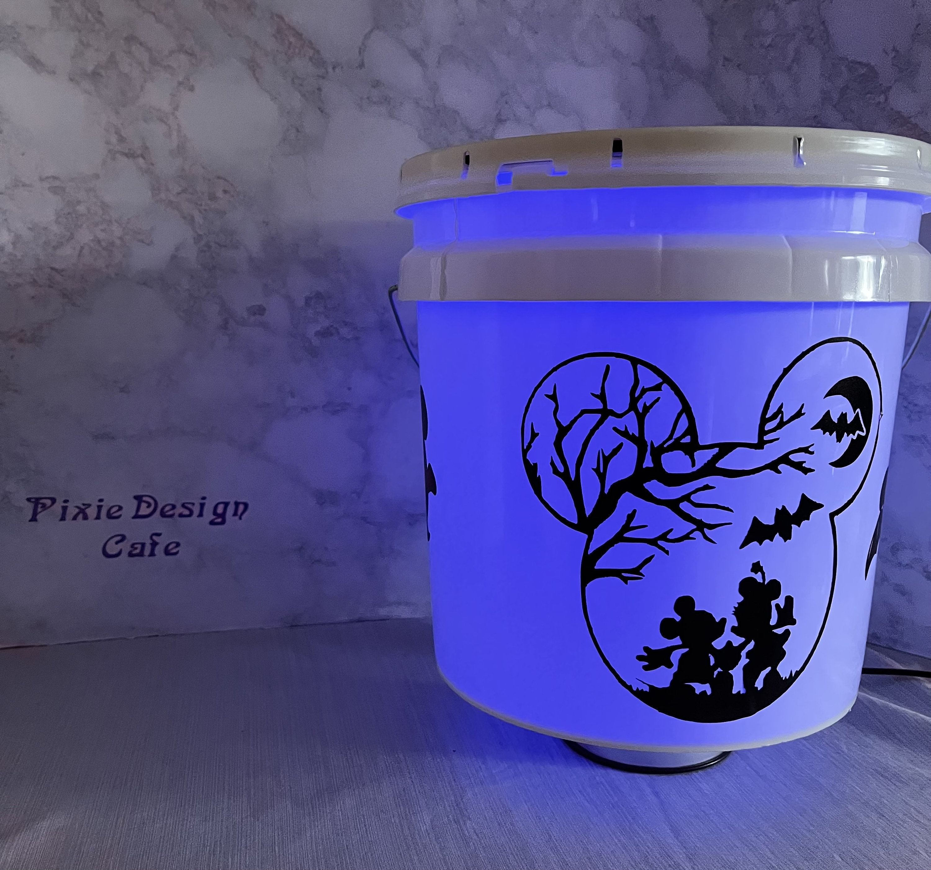 Halloween Decal & Light Kit for Camping Bucket - Etsy