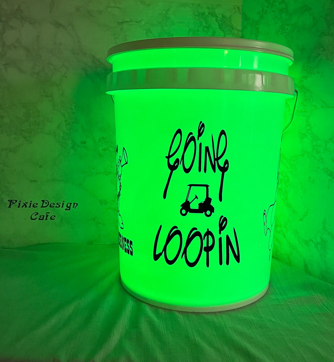 Going Loopin Decal With Light Kit, for a Bucket - Etsy