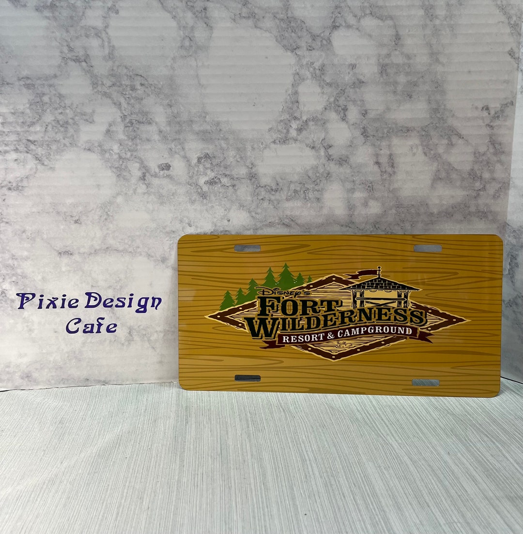 Fort Wilderness License Plate - Etsy