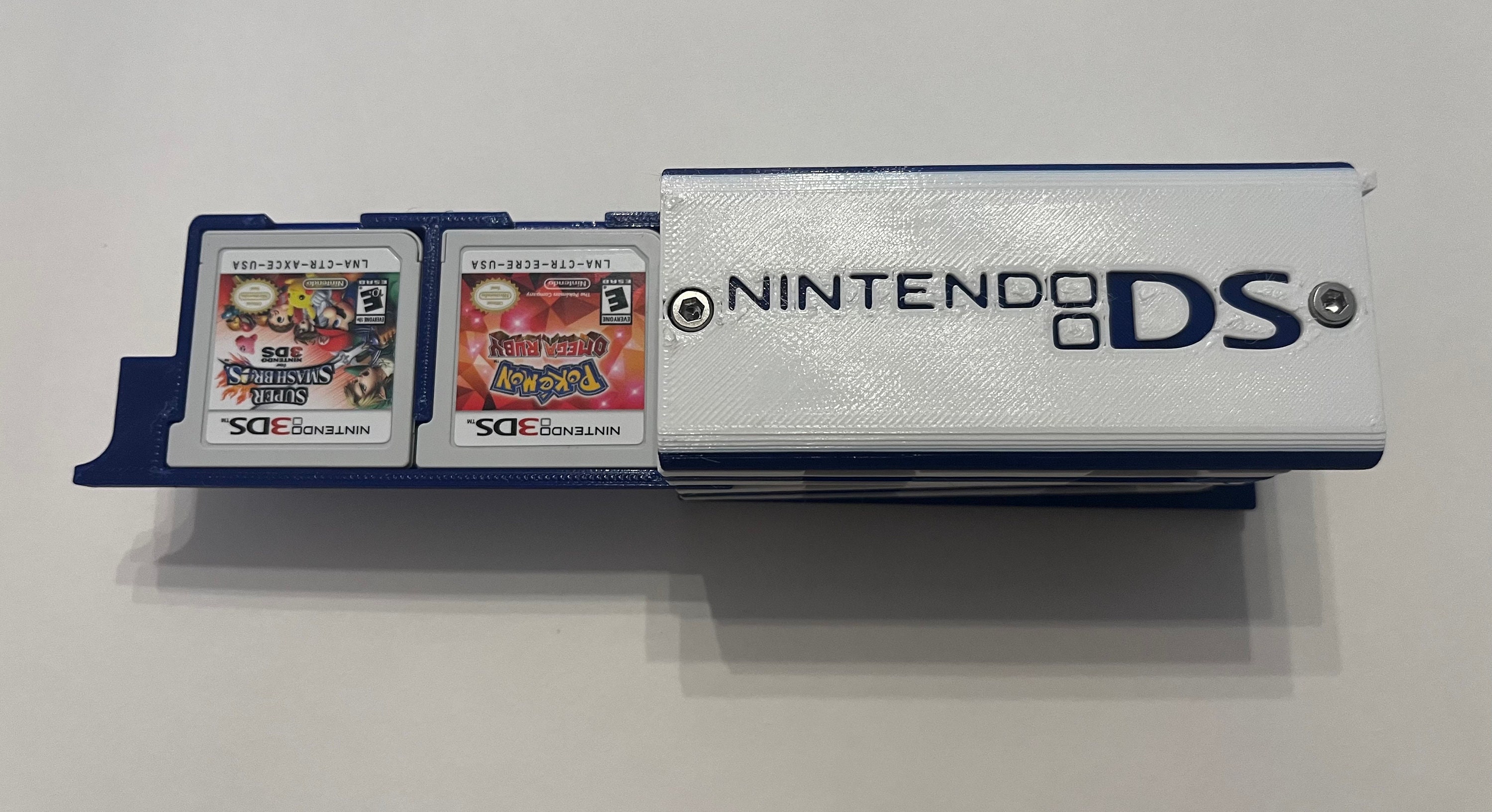 Nintendo DS 3DS Game Cartridge Holder, Holds 14 Games, Custom Color and ...