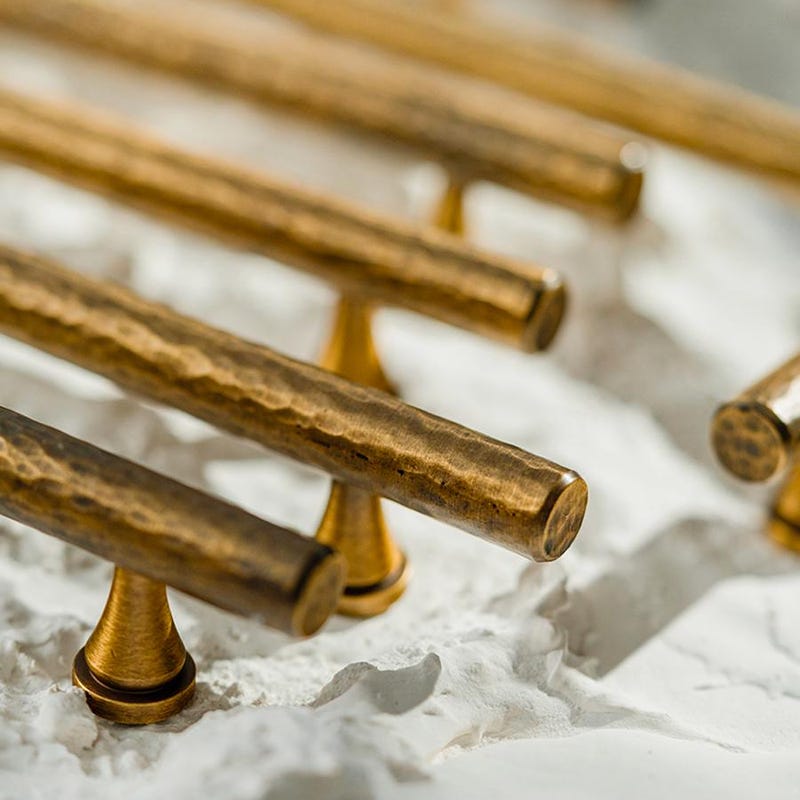 Solid Brass Drawer Pulls - Etsy