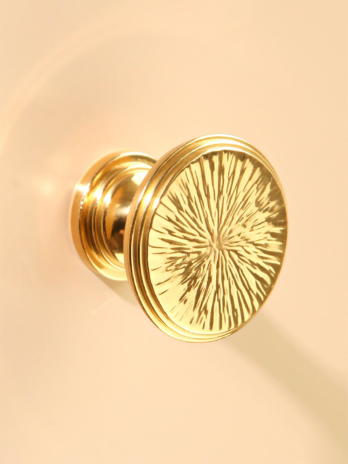 Hammered Brass Cabinet Knobs Gold Dresser Knobs Brass Drawer Knobs Decorative Knobs Closet Knobs ...