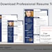Resume Template 2023, Professional Modern Resume Template for Pages ...