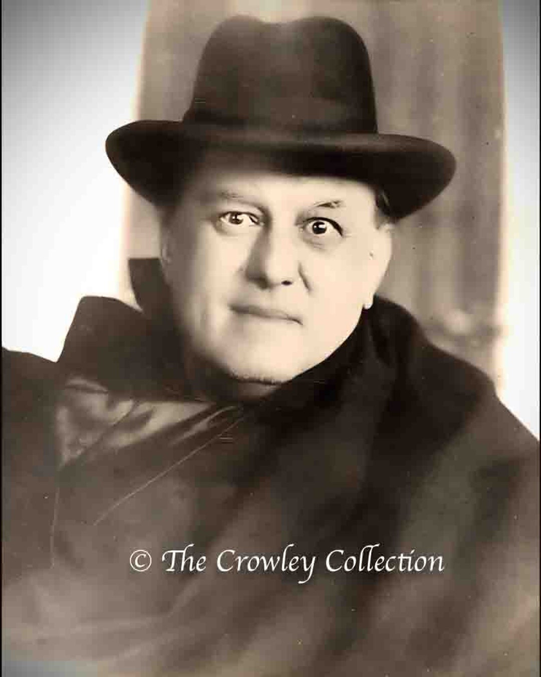 Aleister Crowley Portrait: Restored Sepia Vintage Photograph (8x10) - Etsy