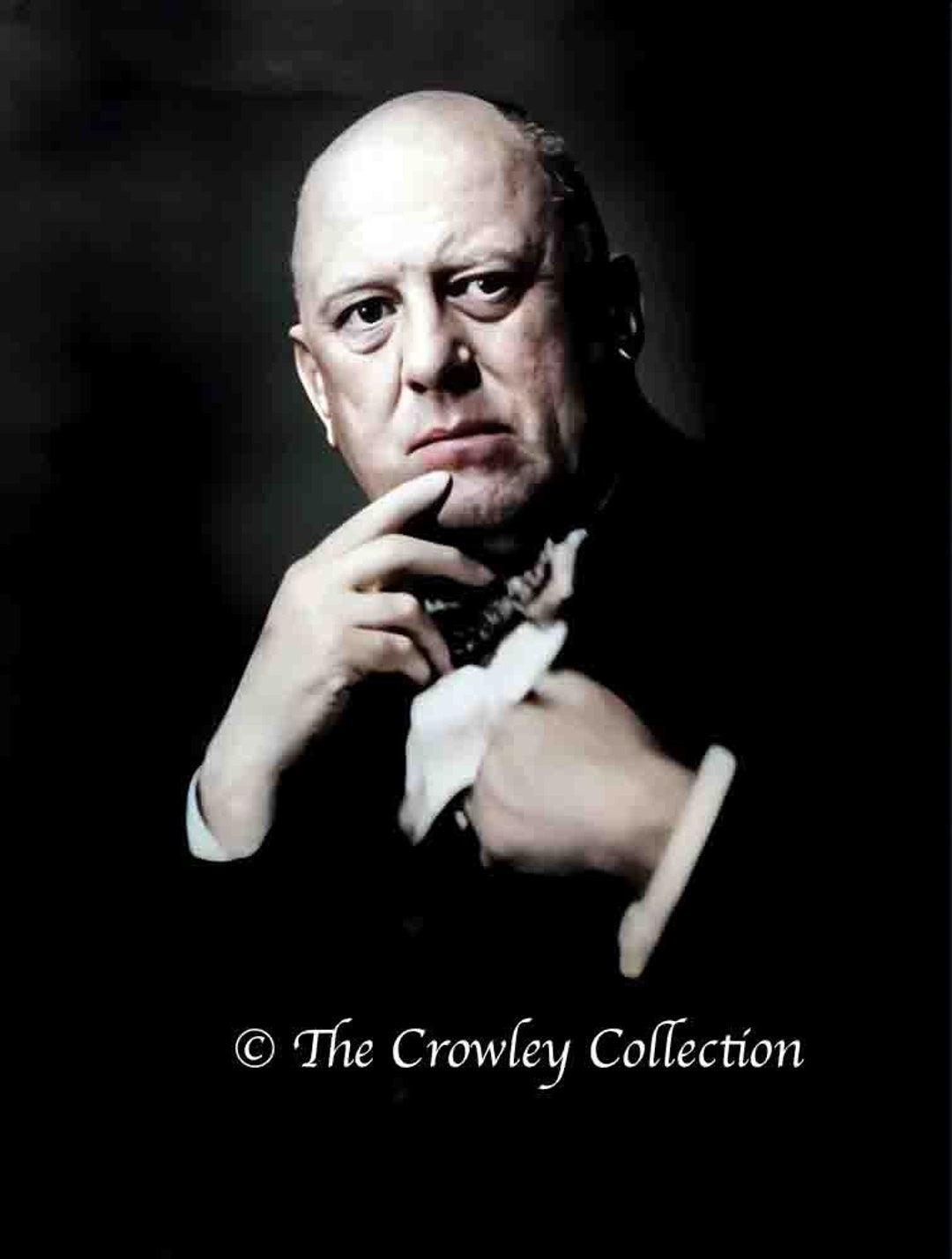 Fabulous, Fully Restored Rare Vintage Photo of Aleister Crowley. A Must ...