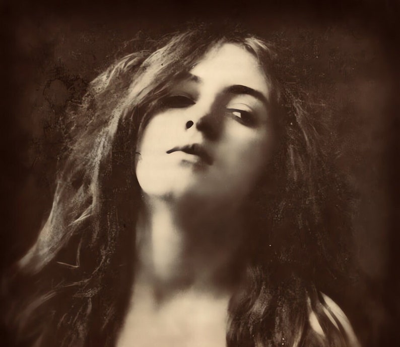 Rare Victorian Photo of Leila Waddell, Beautiful Witch, Aleister ...