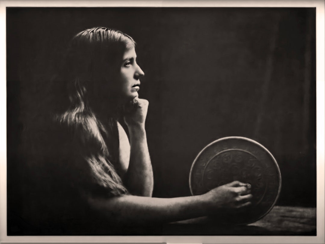 Lovely Sepia Fully Restored Portrait of Leila Waddell C1910, Aleister ...