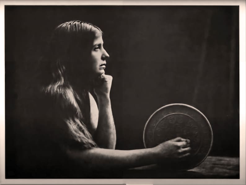 Lovely Sepia Fully Restored Portrait of Leila Waddell C1910, Aleister ...