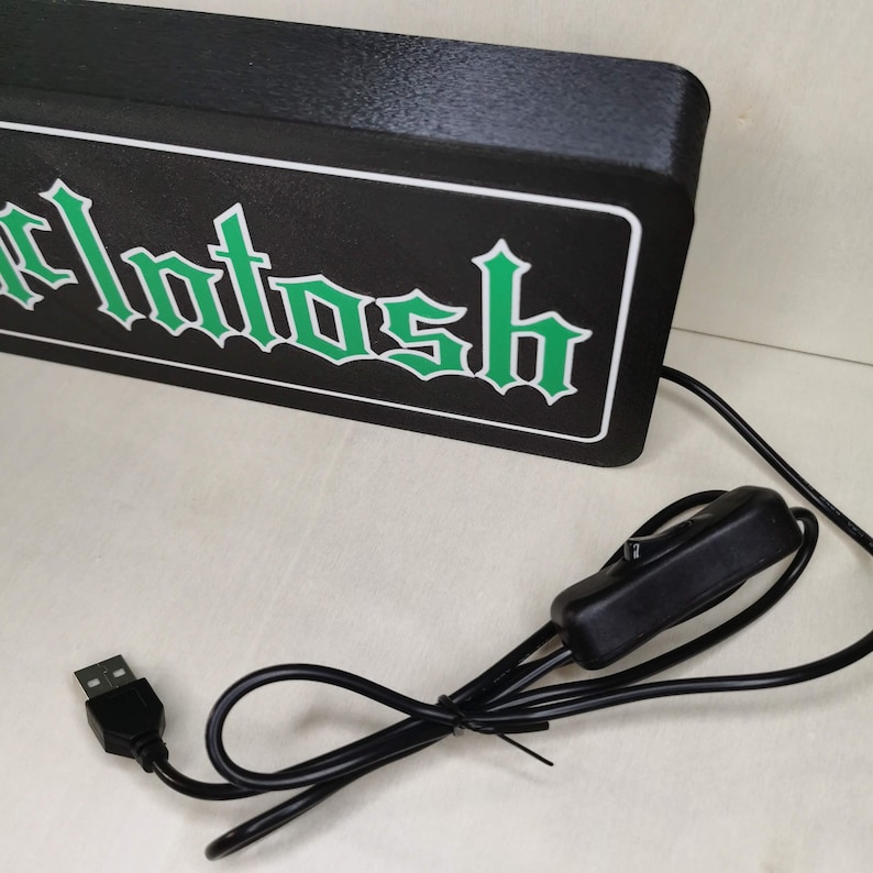 Decoration Led Logo | Mcintosh Led Lamp | Mcintosh Logo Sign | 5V USB ...