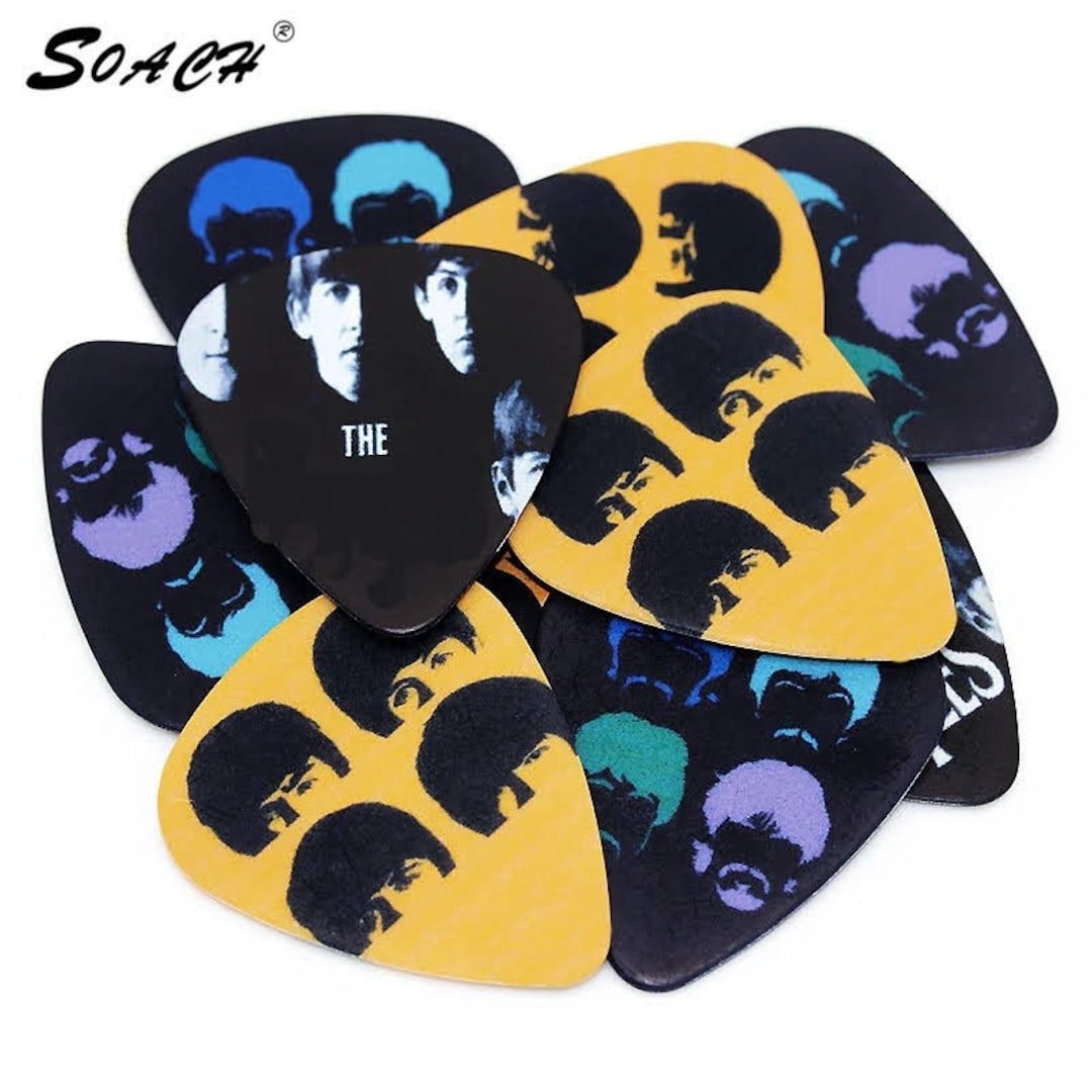 The Beatles Guitar Picks- Guitar Picks/plectrum - Sound - Selection of ...