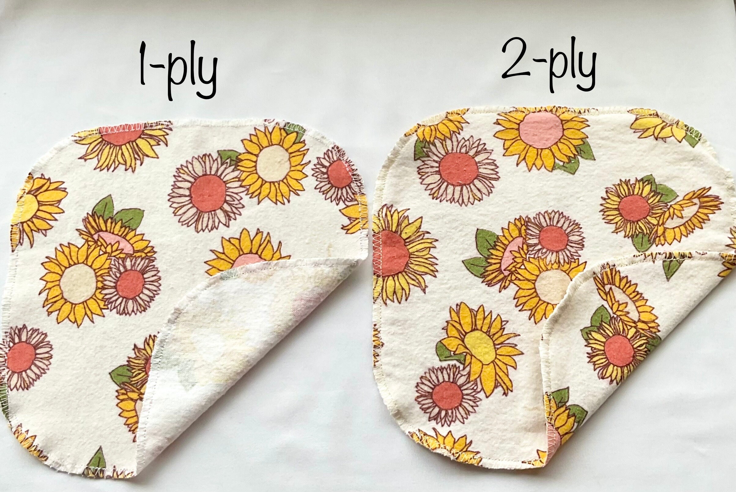 Boho-chic - Cloth Wipes - 8" X 8" Set of 12 - Pre-washed Flannel - 1 OR ...