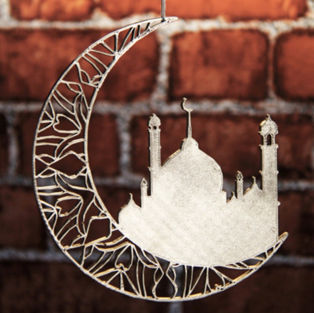 Crescent Moon Decor/ Cake Topper - Etsy