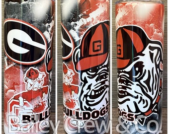 Georgia Bulldogs Back2back Stainless Steel 20oz Tumbler - Etsy
