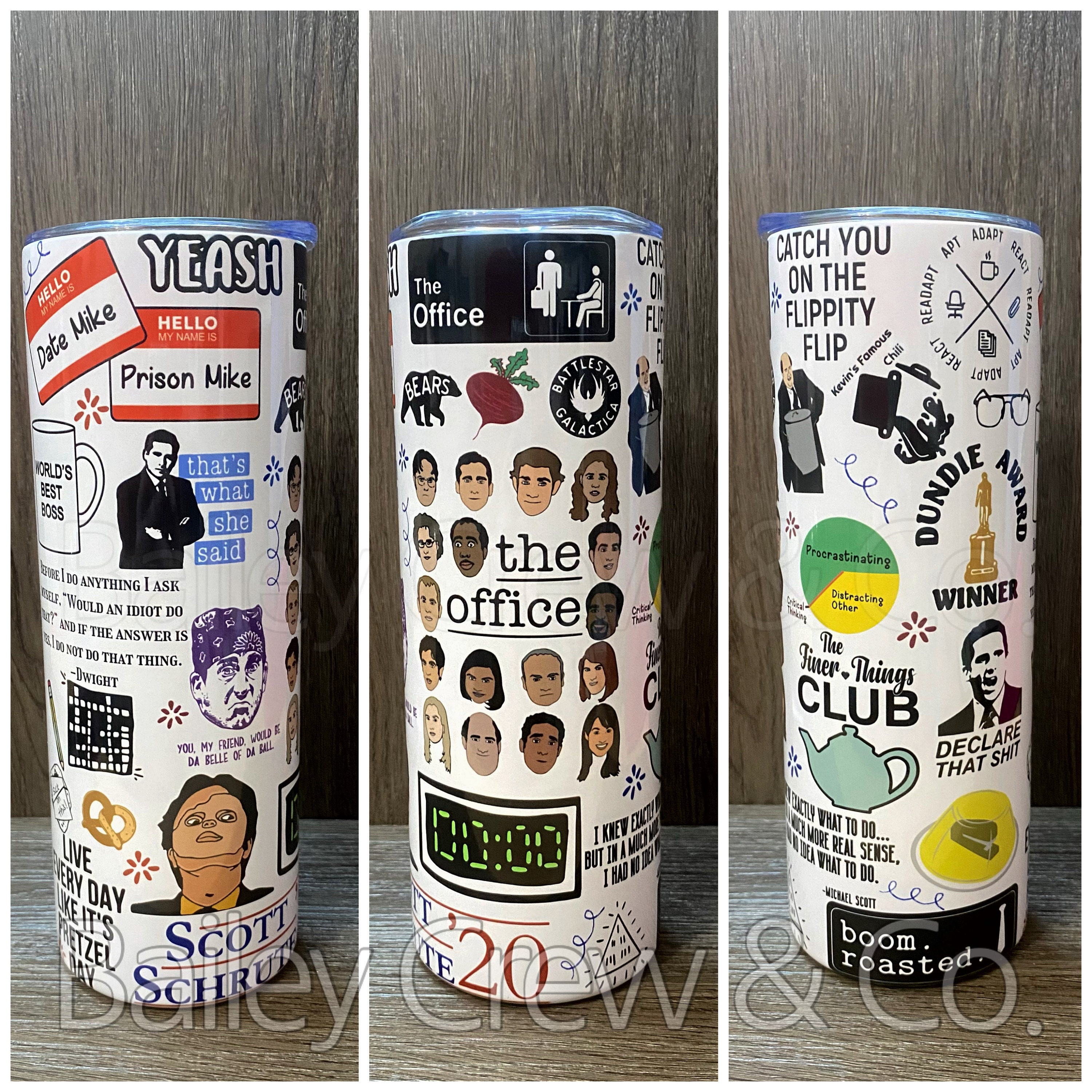 The Office Stainless Steel 20oz Tumbler - Etsy