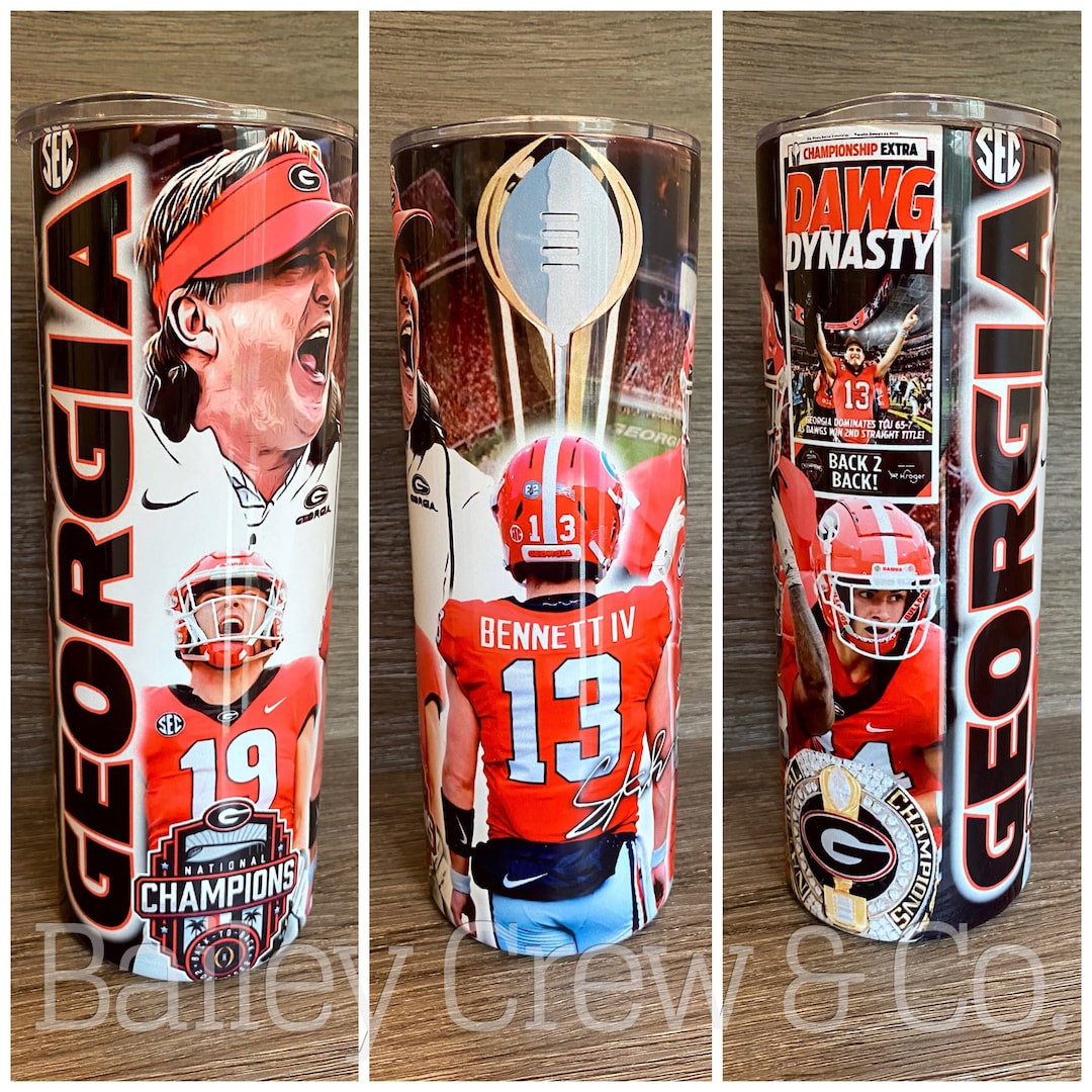 Georgia Bulldogs Back2back Stainless Steel 20oz Tumbler - Etsy