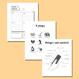 Body Image Workbook, Body Positive Worksheets, Body Acceptance, Healing ...