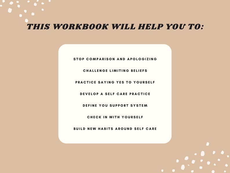 Black Woman Self Care Workbook, Self Love for Black Women, Mental ...