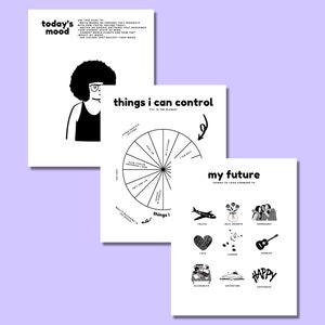 Teen Self Care Workbook, Teen Mental Health, Self Care for Teens, Teen ...