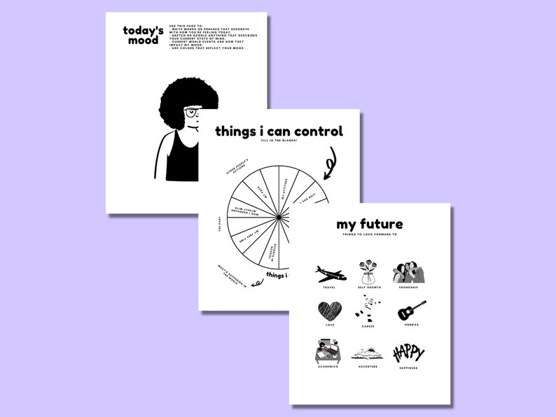 Teen Self Care Workbook, Teen Mental Health, Self Care for Teens, Teen ...