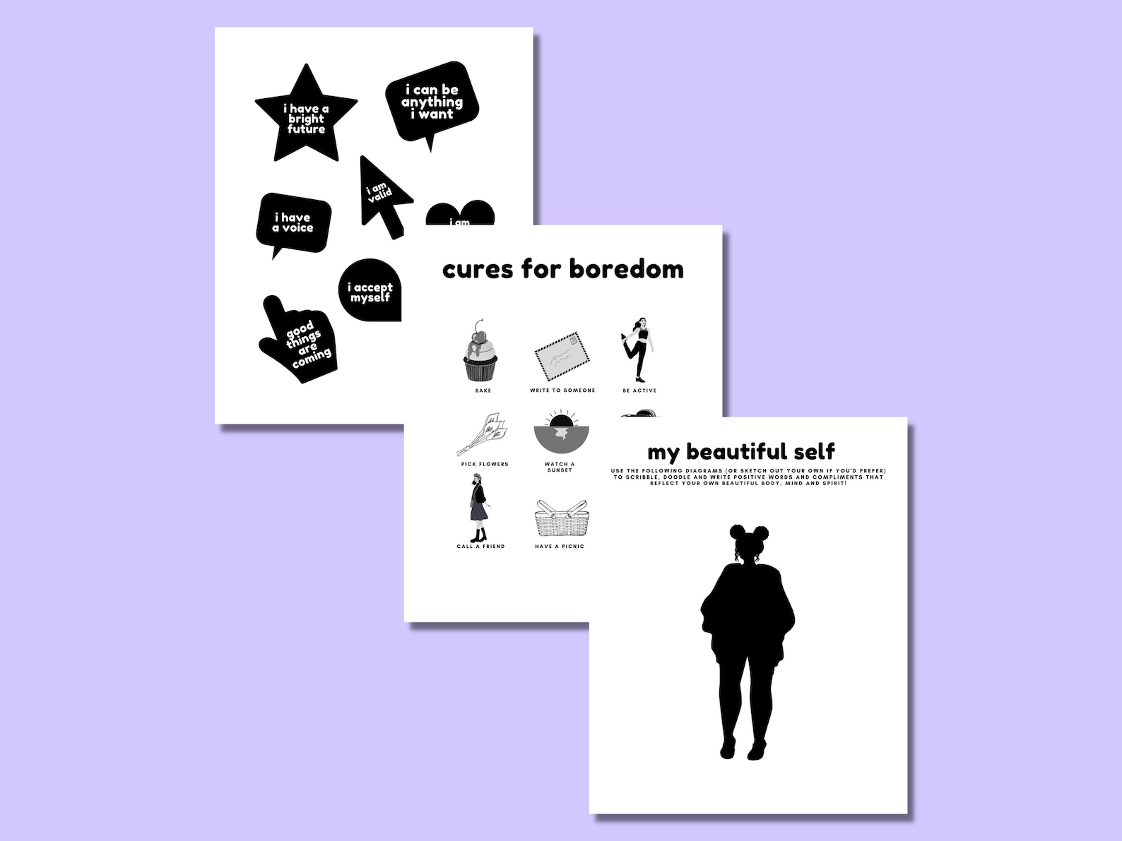 Teen Self Care Workbook, Teen Mental Health, Self Care for Teens, Teen ...