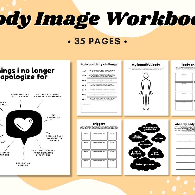 Women Positive Body Pdf - Etsy