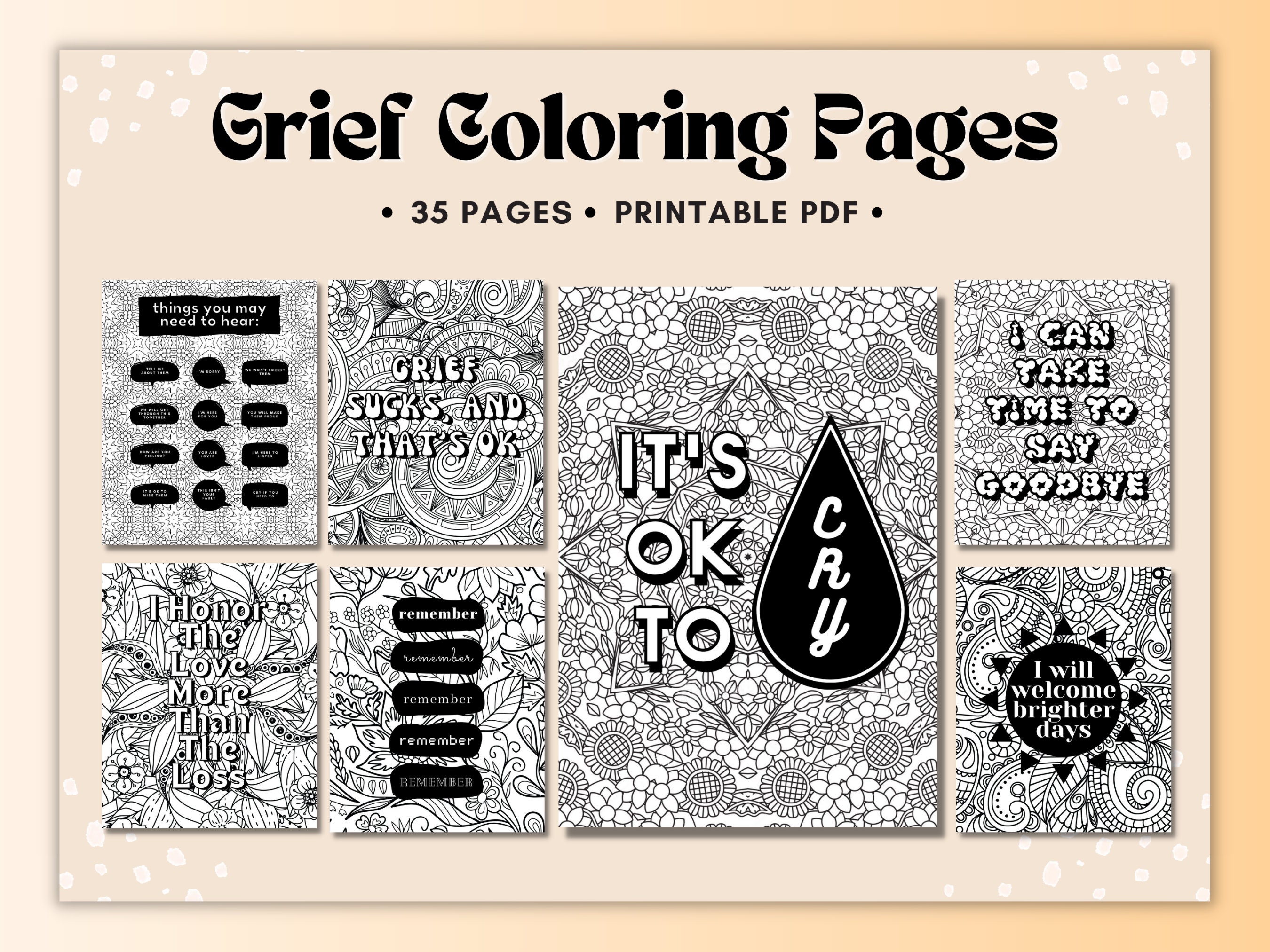 Grief Bundle, Grief Workbooks, Teen Grief, Grief and Loss, Grief ...