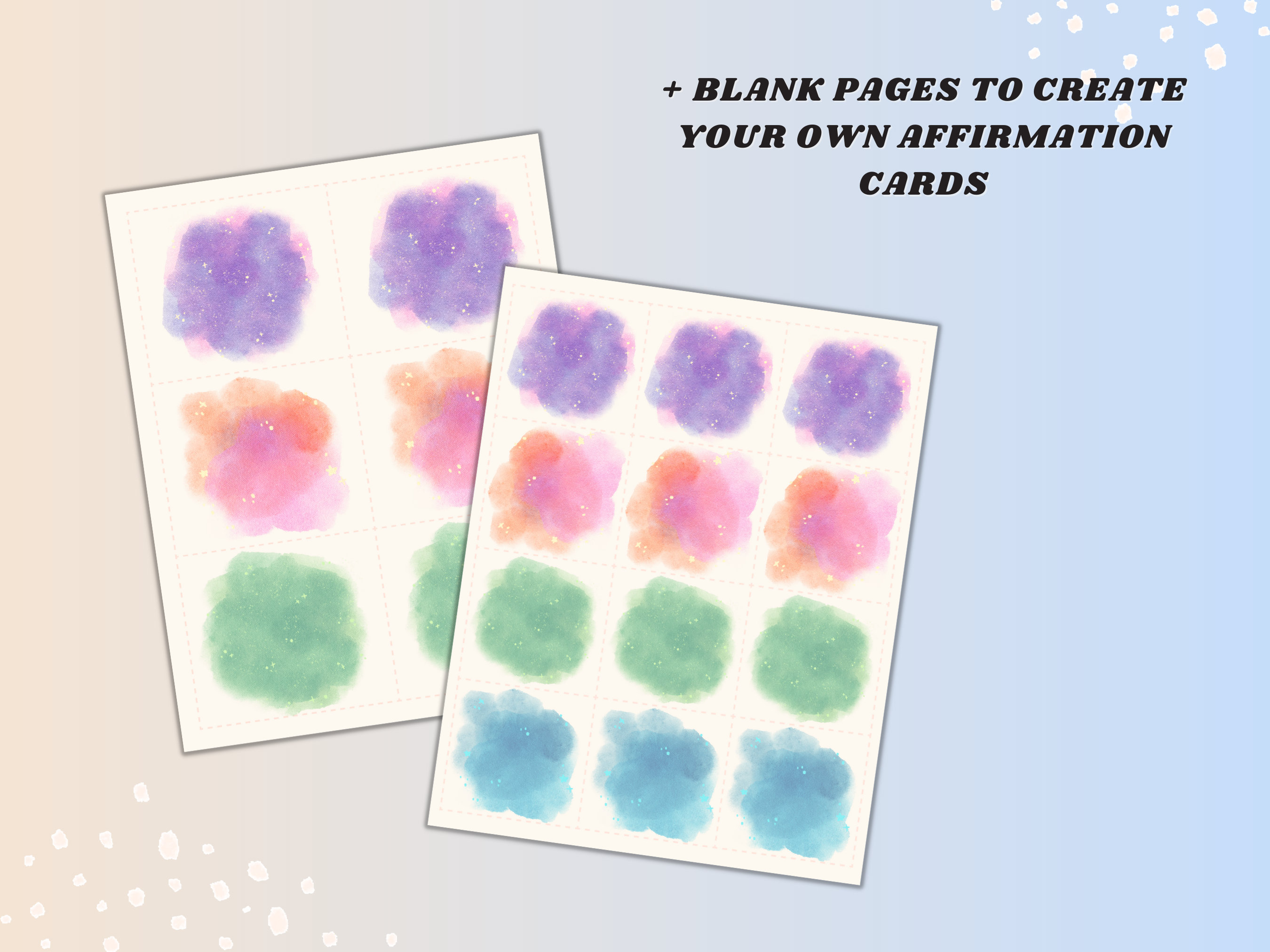 Boundaries Affirmation Cards, Printable, Setting Healthy Boundaries ...