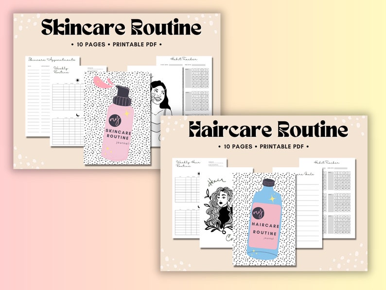 Self Care Mega Bundle, Self Care Workbook, Mental Health, Self Care for ...