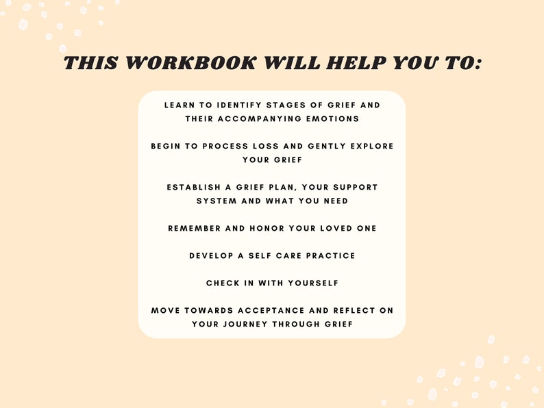 Grief Worksheets, Self Care Workbook, Grief Therapy Journal, Processing ...