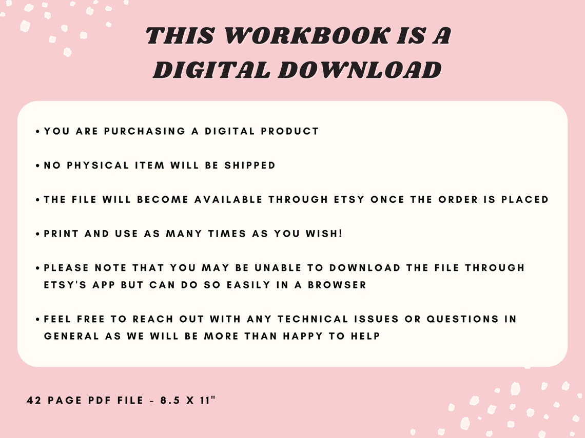 Teen Body Image Workbook, Body Positive Worksheets, Body Acceptance ...