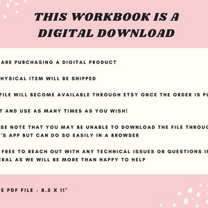 Teen Body Image Workbook, Body Positive Worksheets, Body Acceptance ...