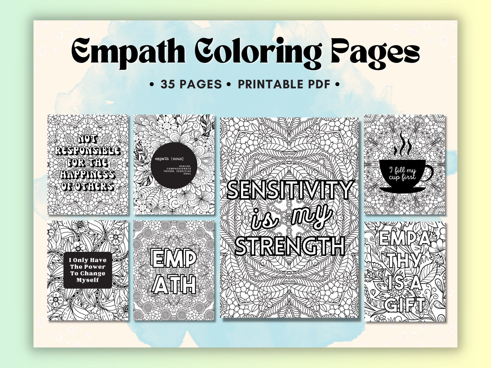 Empath Self Care Bundle, Empath Protection, Highly Sensitive Person ...