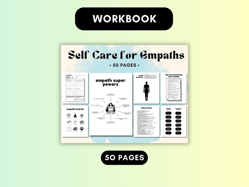 Empath Self Care Bundle, Empath Protection, Highly Sensitive Person ... Empath Self Care Bundle, Empath Protection, Highly Sensitive Person ...