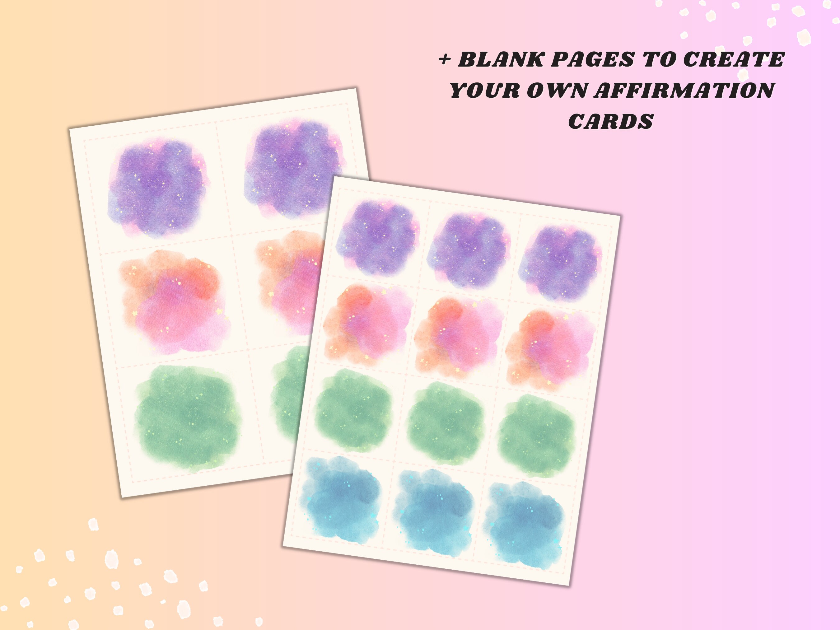 Body Positive Affirmation Cards, Printable, Body Image, Positive ...