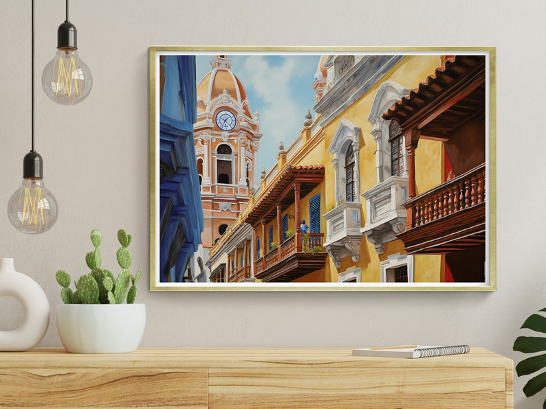 Colombia Digital Download Cartagena Commercial Use Wall Art Home Decor ...