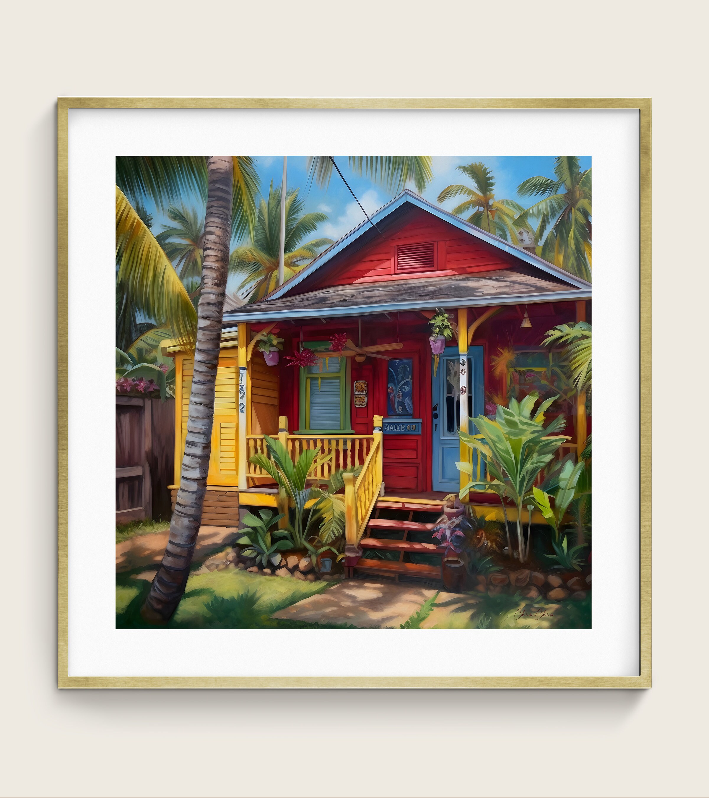 Set of 8 Caribbean Wall Art - Digital Download - Commercial Use - Home ...