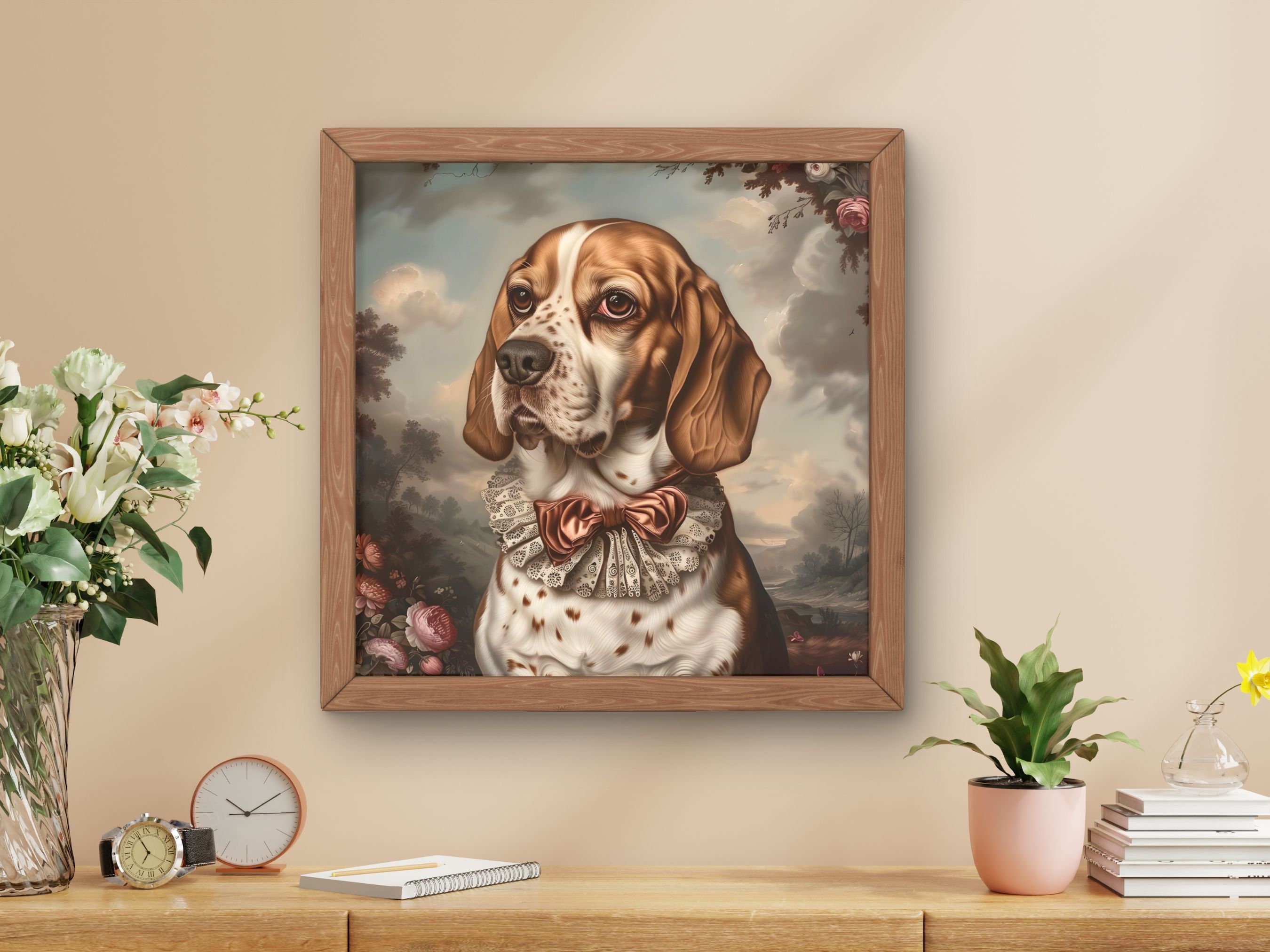 Funny Beagle Poster Digital Download Commercial Use Home Decor Wall Art ...