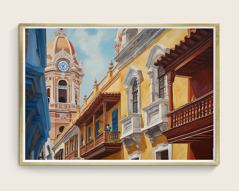 Colombia Digital Download Cartagena Commercial Use Wall Art Home Decor ...