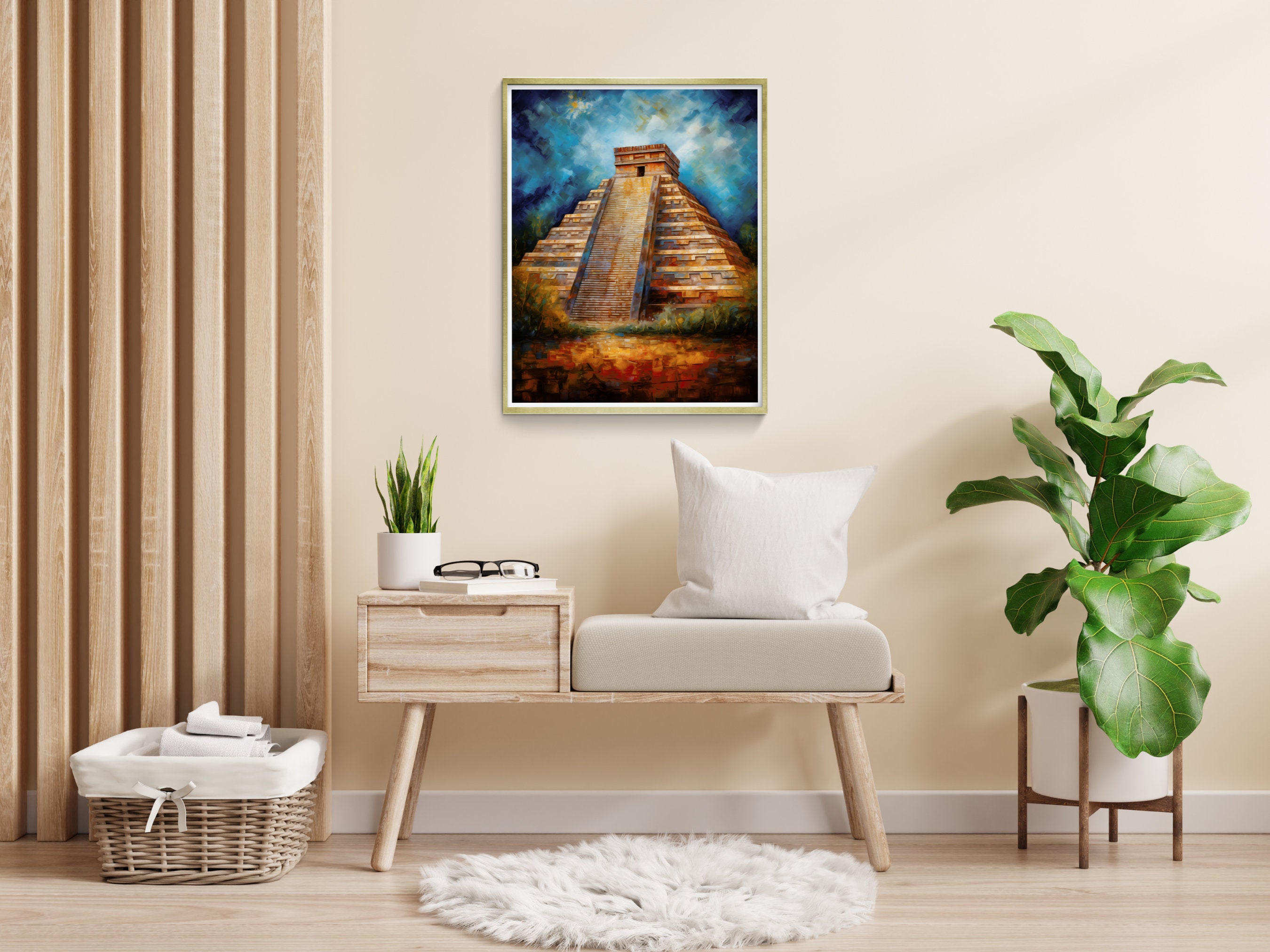 Mexico Digital Download Chichen Itza Commercial Use Wall Art Home Decor ...