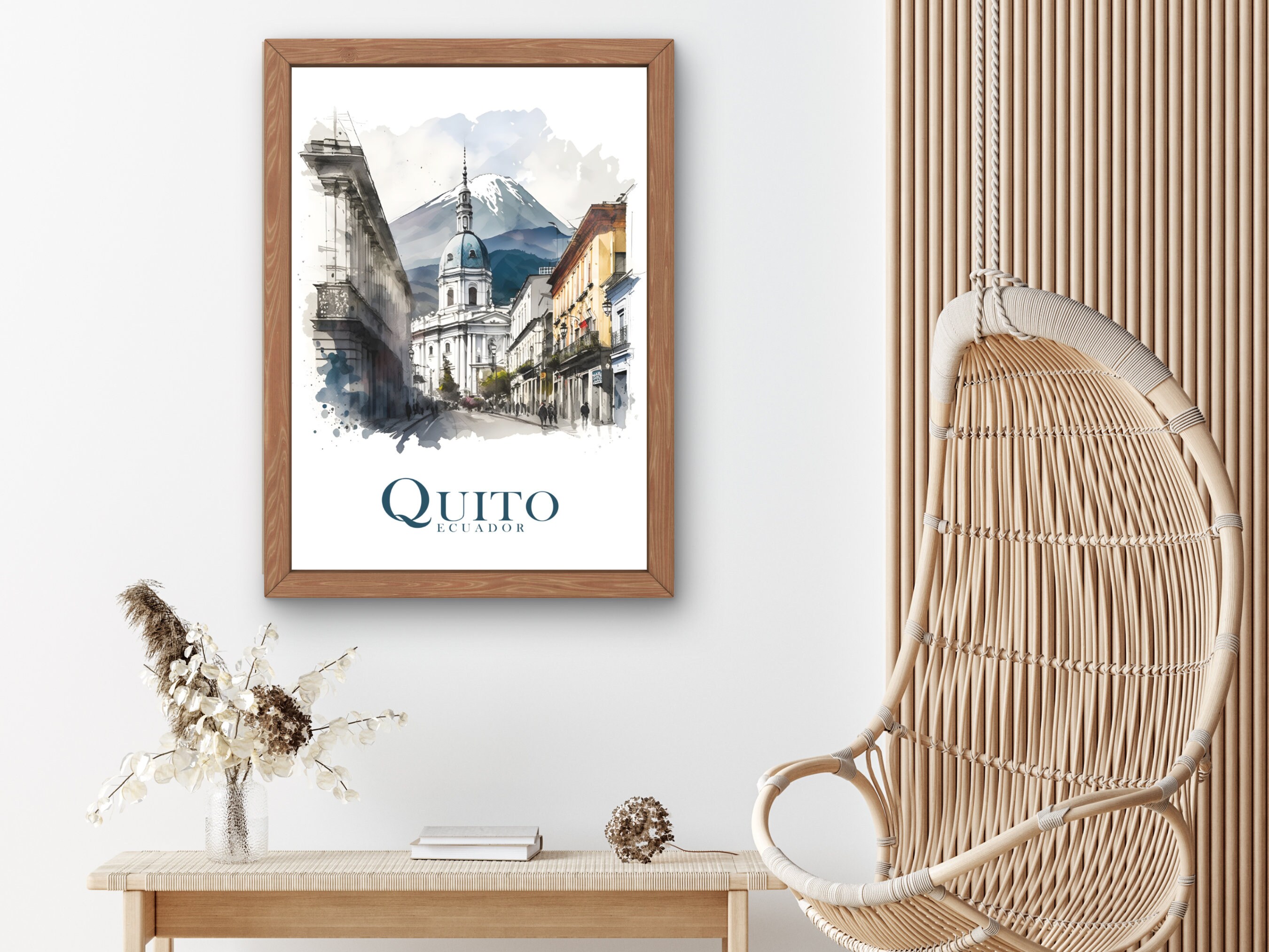 Quito Digital Download Ecuador Commercial Use Wall Art Ecuador Home ...