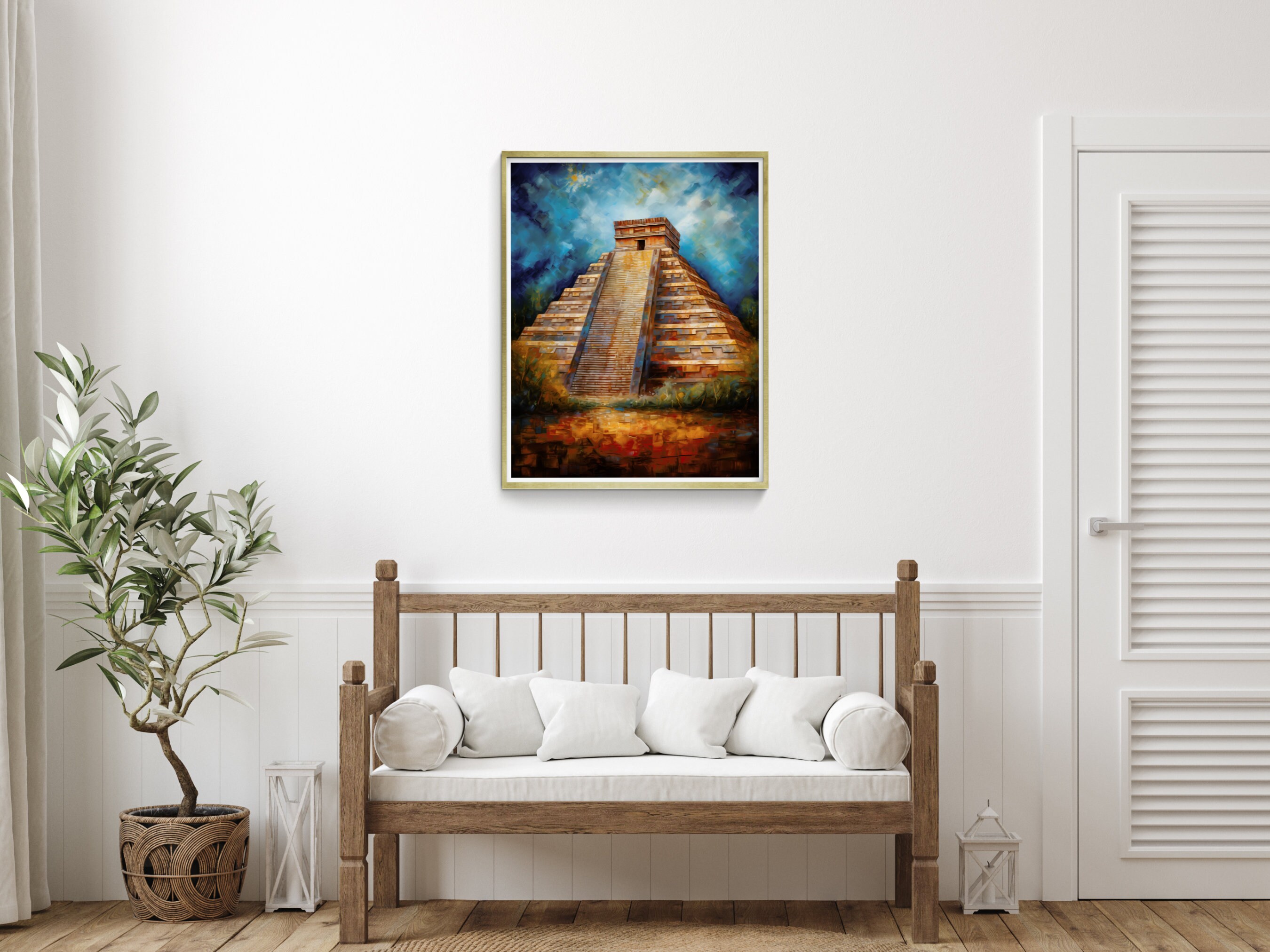 Mexico Digital Download Chichen Itza Commercial Use Wall Art Home Decor ...