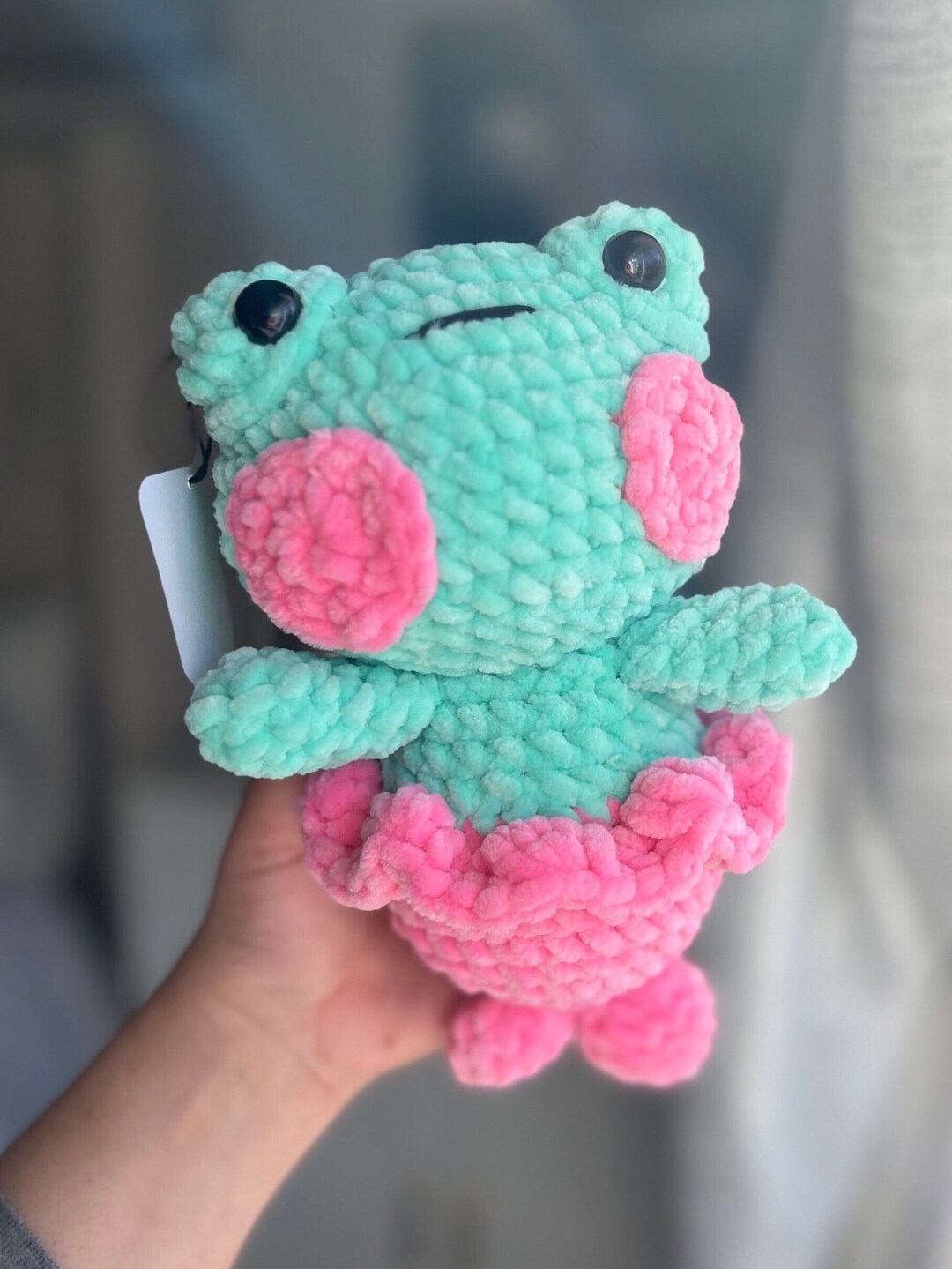 Handmade Mermaid Frog Crochet Plushie - Etsy
