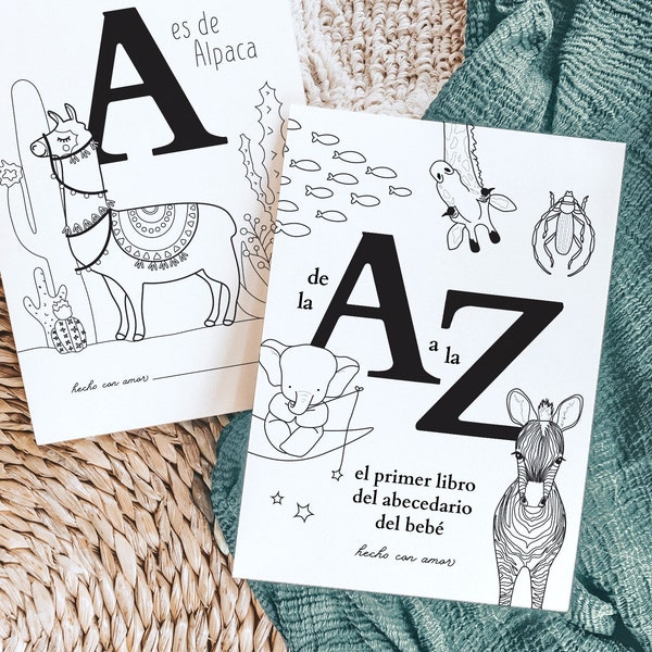 Spanish Alphabet - Etsy