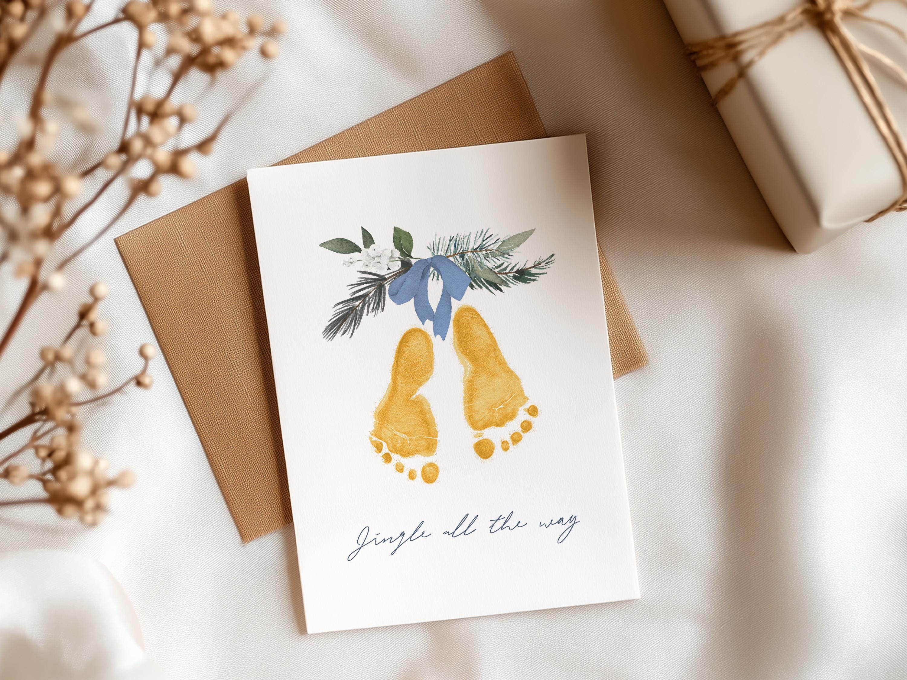 Winter Handprint Art Bundle | Christmas, Hanukkah, Snow Day Keepsakes ...