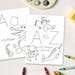 Alphabet Flash Cards | ABC & 123 Coloring and Letter Tracing Activity ...