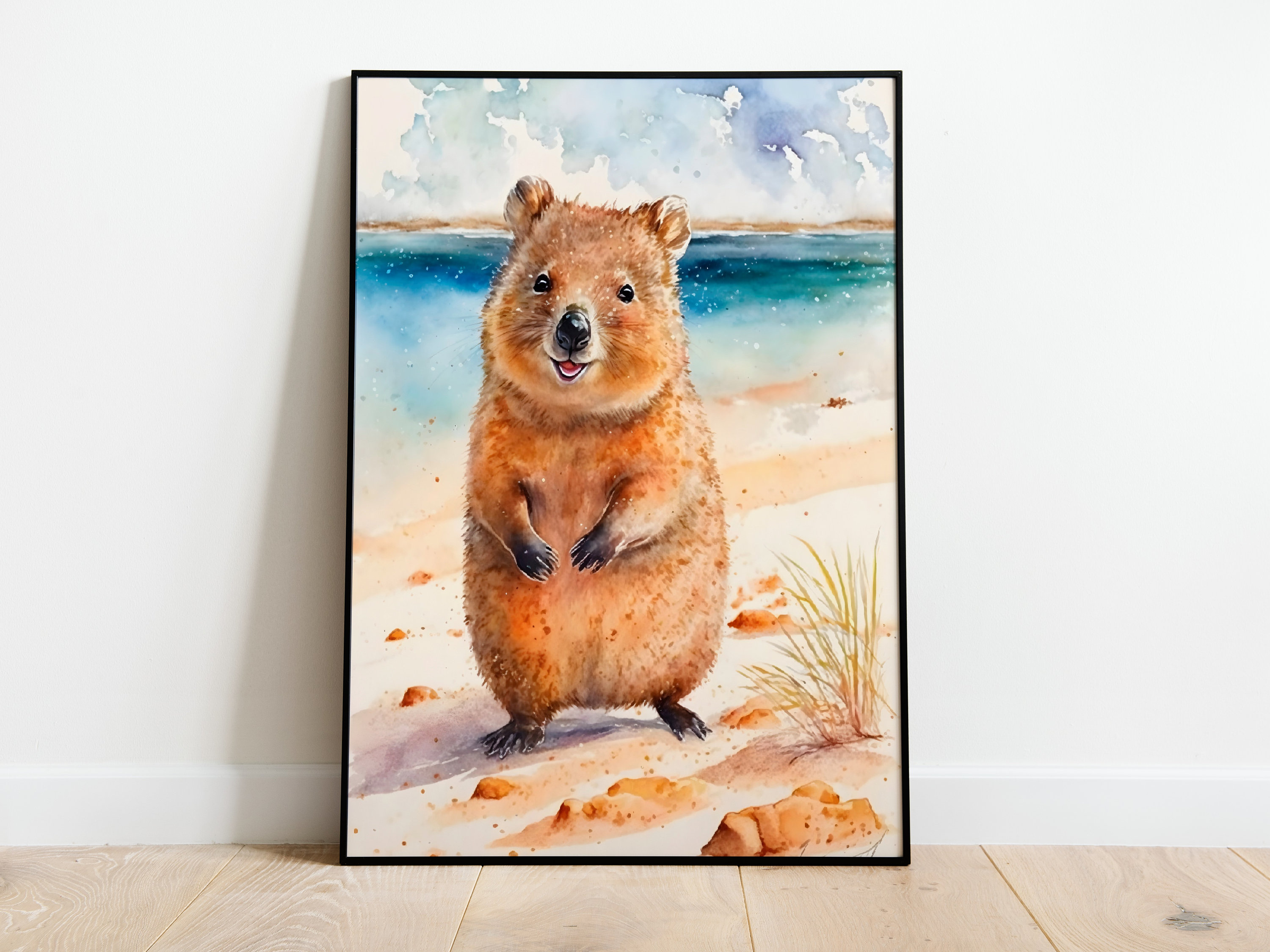 Quokka Watercolor PRINTABLE ART Quokka Print Instant Download Quokka ...